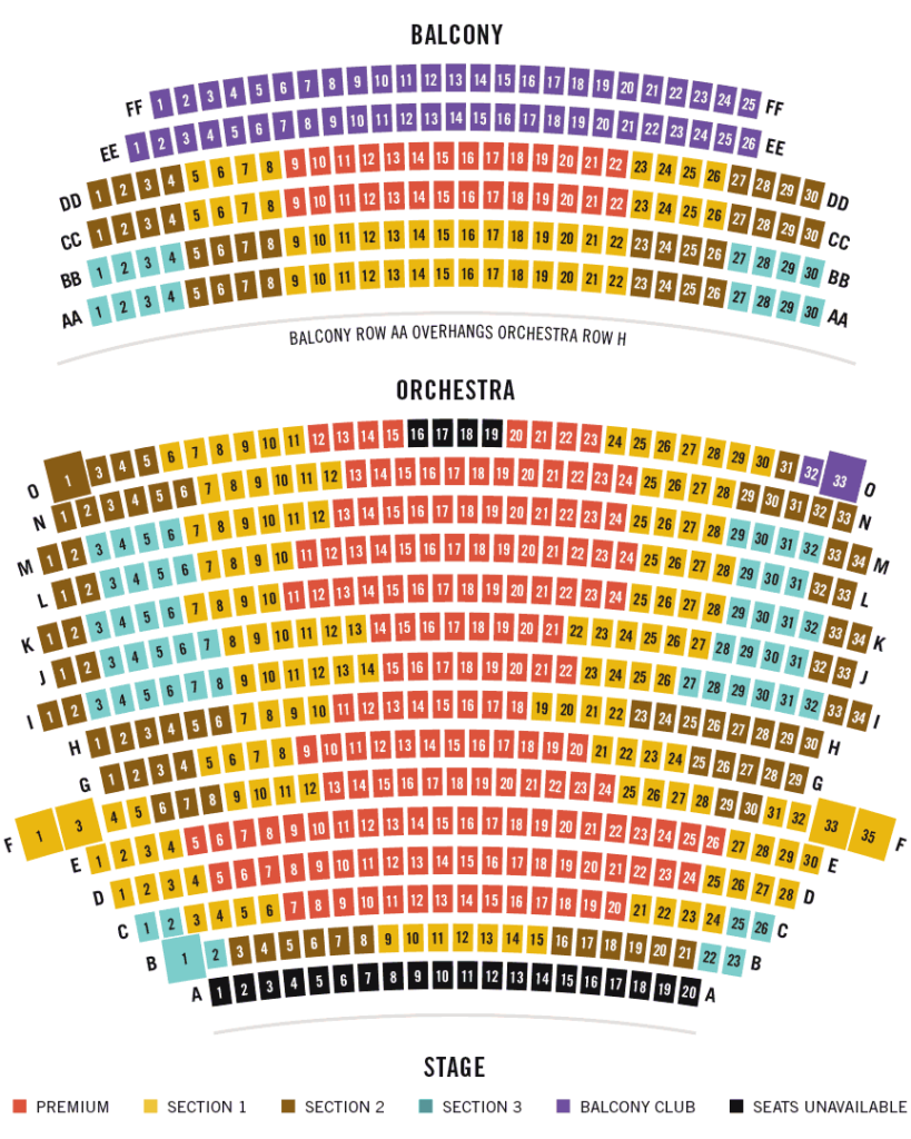 Seating Maps 2022/2023 - Arizona Theatre Company
