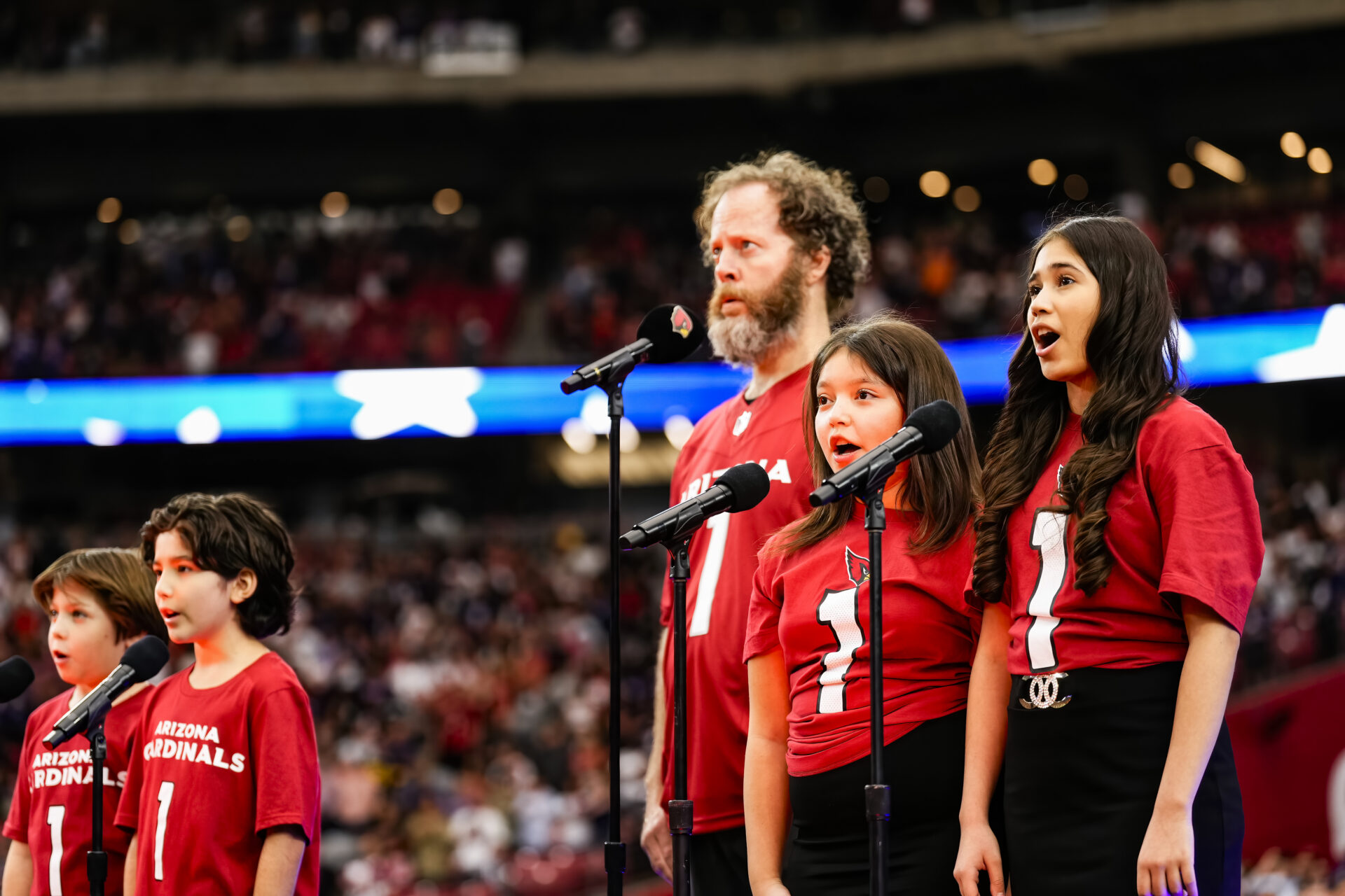 Arizona Theatre Company Actors Sing National Anthem at Arizona ...